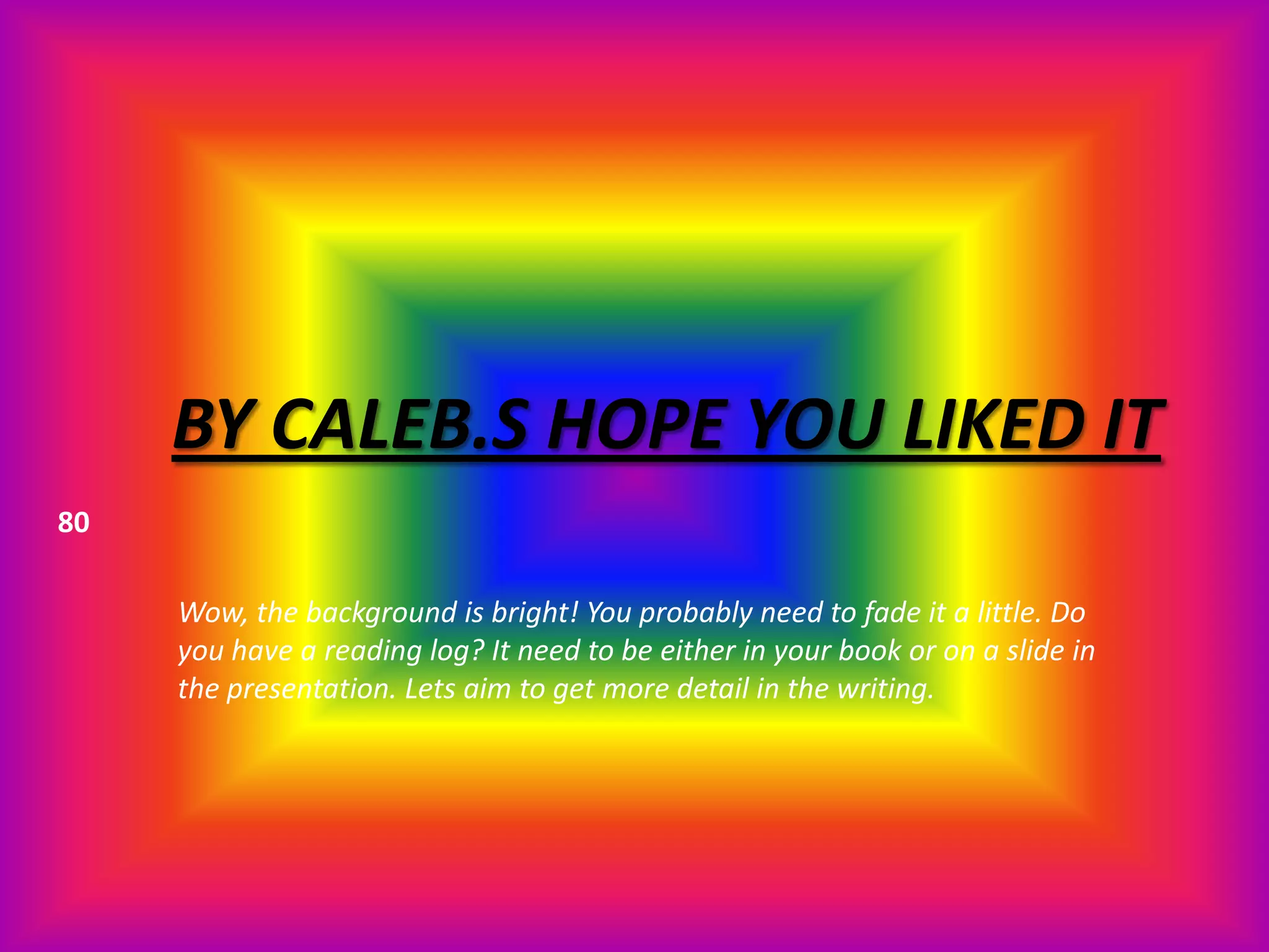 Homework caleb.s | PPT