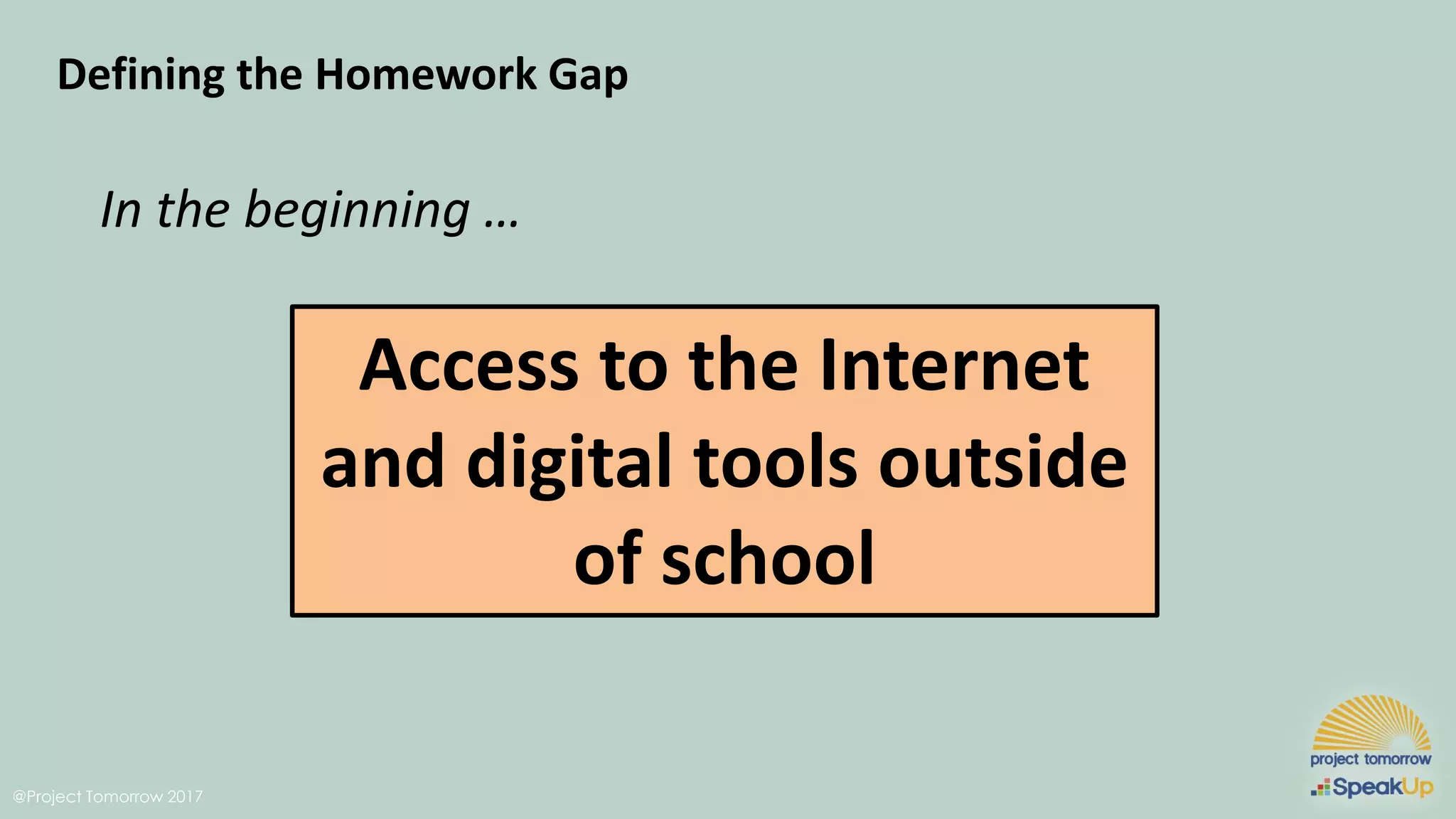 The Impact of the Homework Gap on STEAM Education | PPT