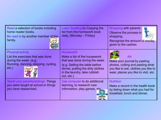 Homework grid | PPT