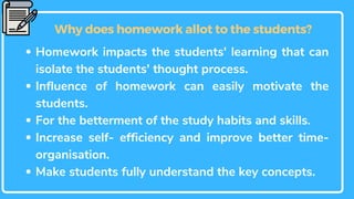 Importance of Homework | PDF | Homework and Study | Education