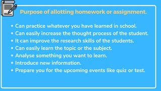 Importance of Homework | PDF | Homework and Study | Education