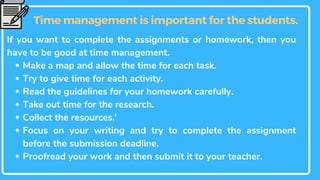Importance of Homework | PDF | Homework and Study | Education