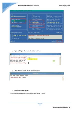 LDAP Server On Linux (Open LDAP Service) | DOCX