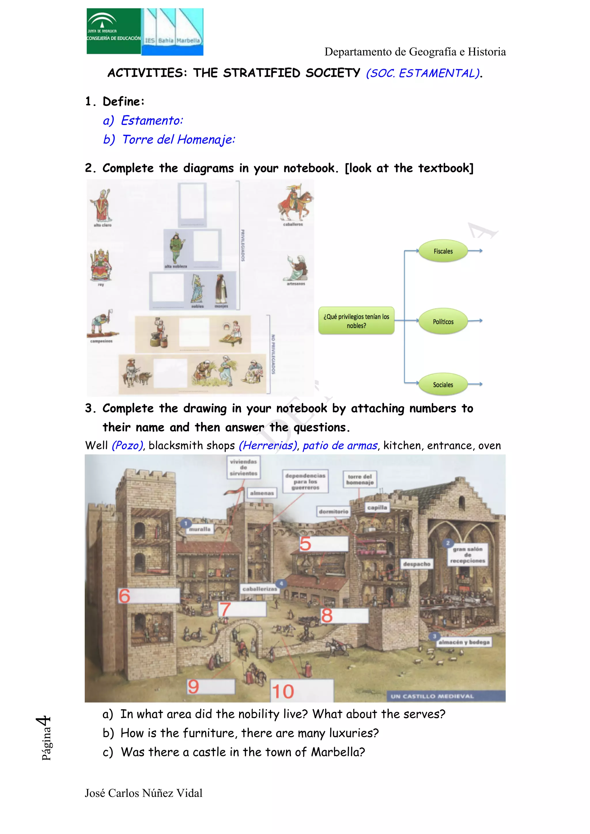 Homeworks 2 THE FEUDALISM | PDF
