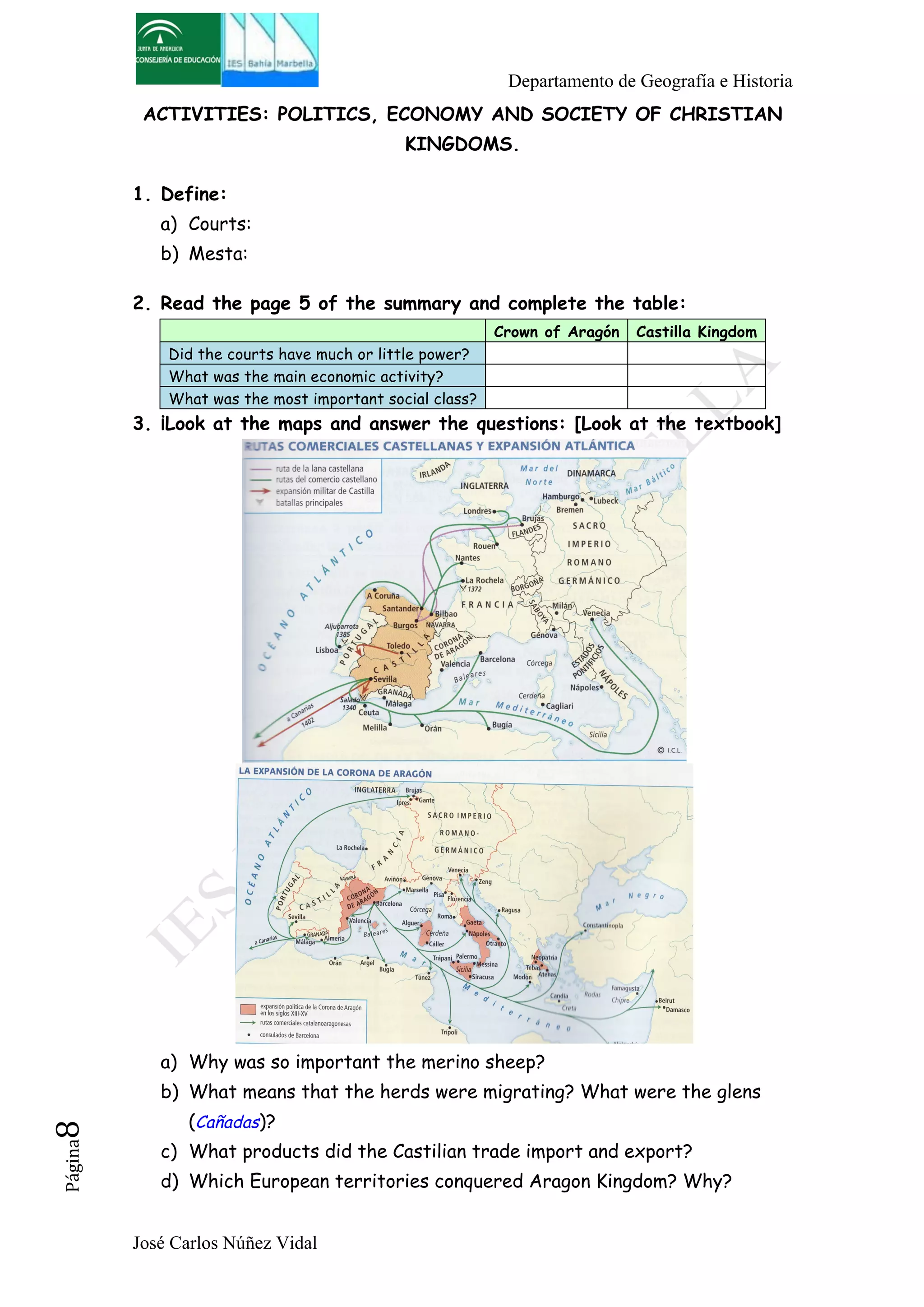 Homeworks 4 RECONQUISTA | PDF