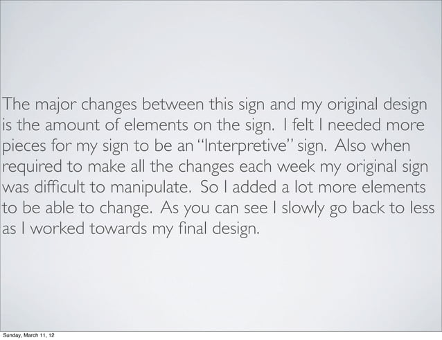 Homework signs | PPT