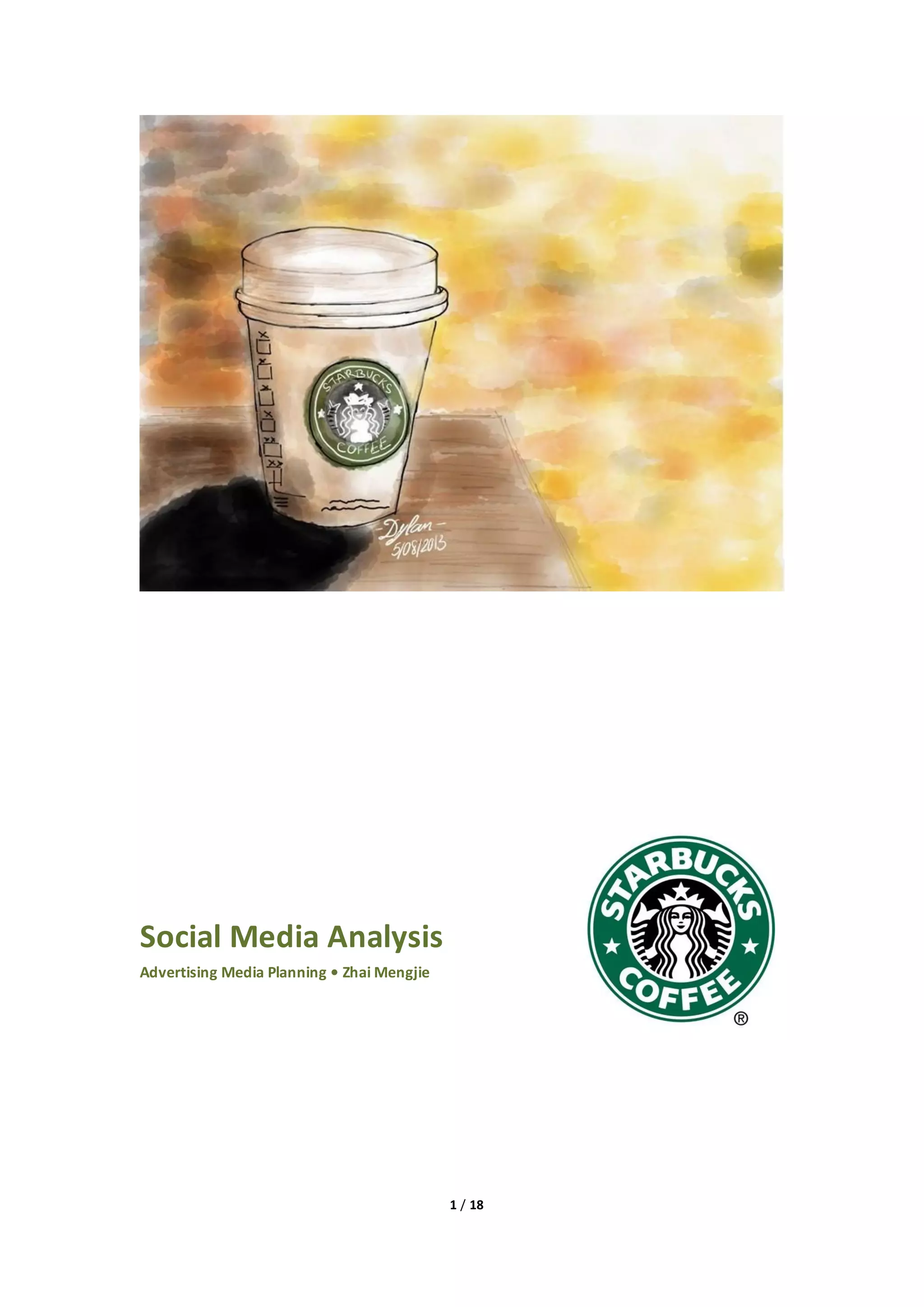 Social Media Analysis for Starbucks | PDF