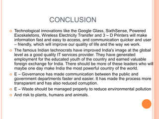 E-governance and how technology is impacting our lives | PPT