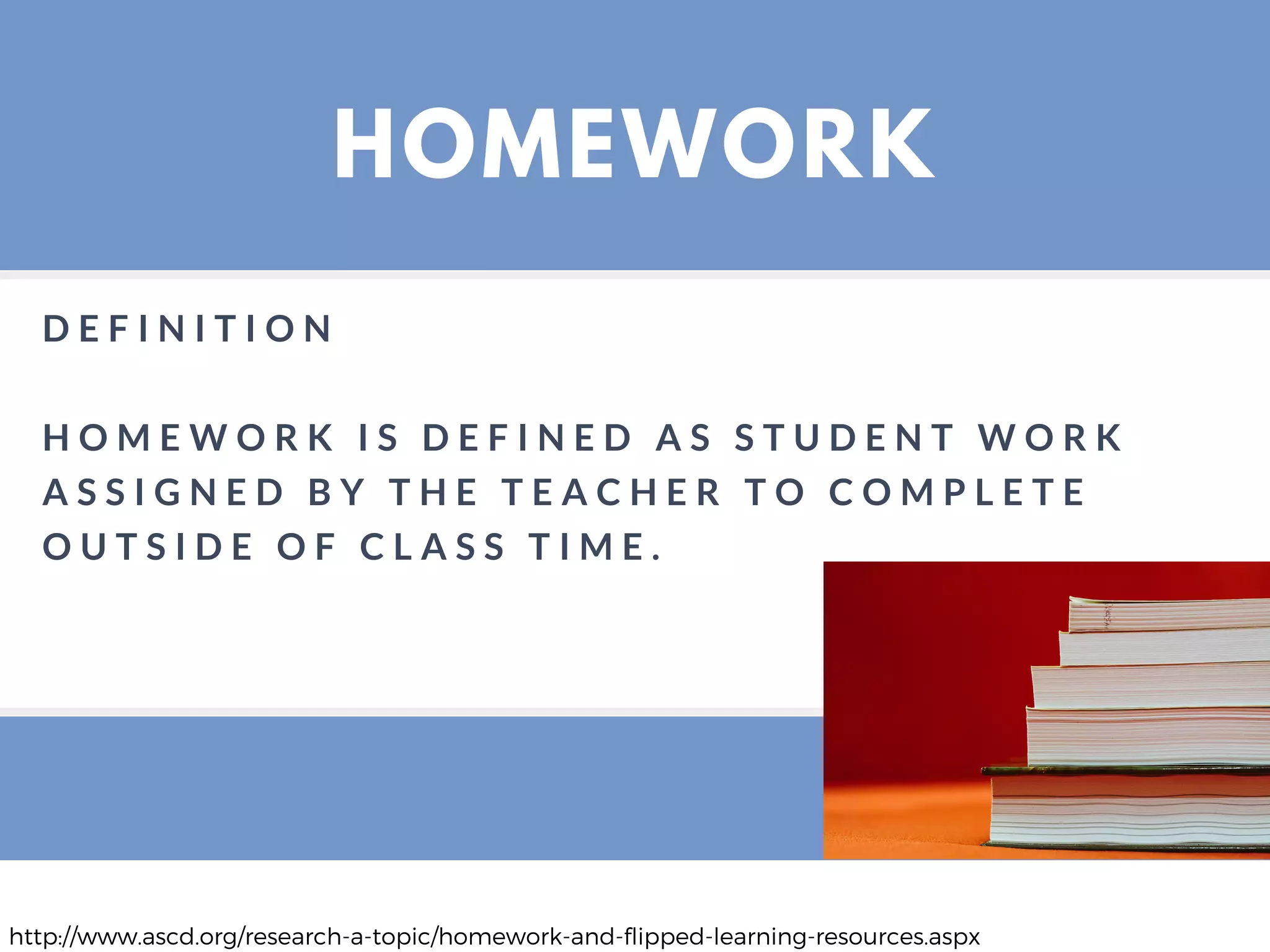 Homework vs flipped learning | PPT