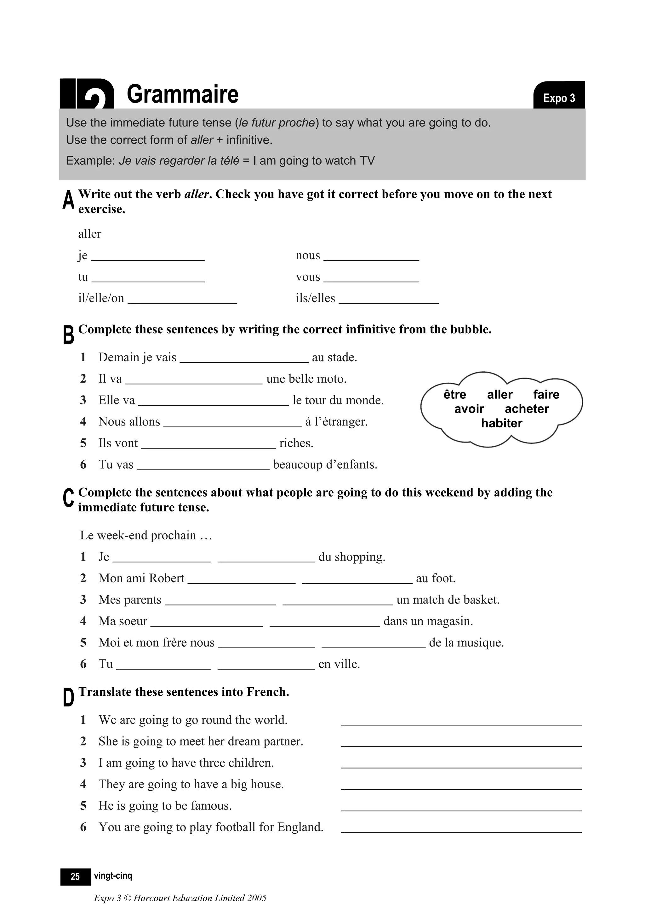 The Near Future Tense | DOC | Fitness and Exercise | Healthy Living