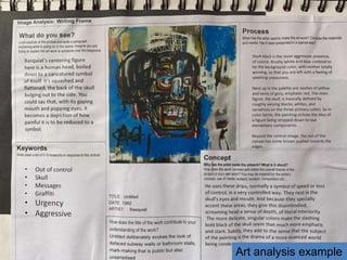 Homework year 10_second artist_research_and_analysis artwork | PPTX