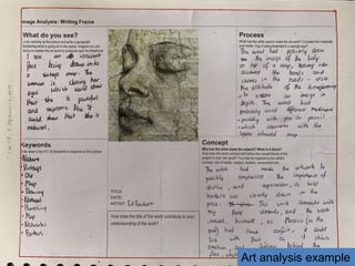 Homework year 10_second artist_research_and_analysis artwork | PPTX
