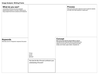 Homework year 10_second artist_research_and_analysis artwork | PPTX