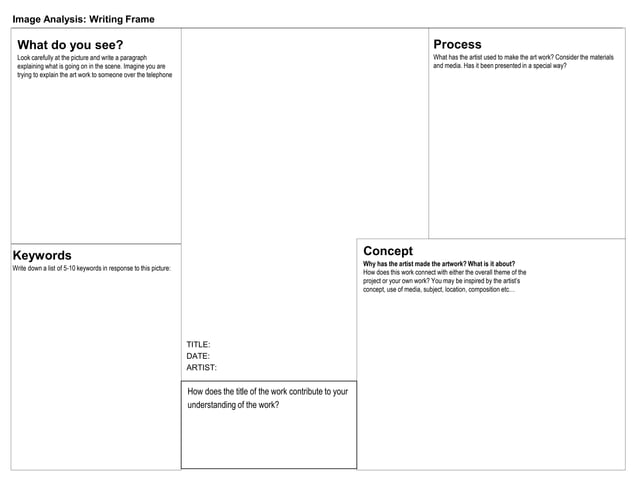 Homework year 10_second artist_research_and_analysis artwork | PPTX