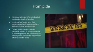 homicide in America social society .pptx