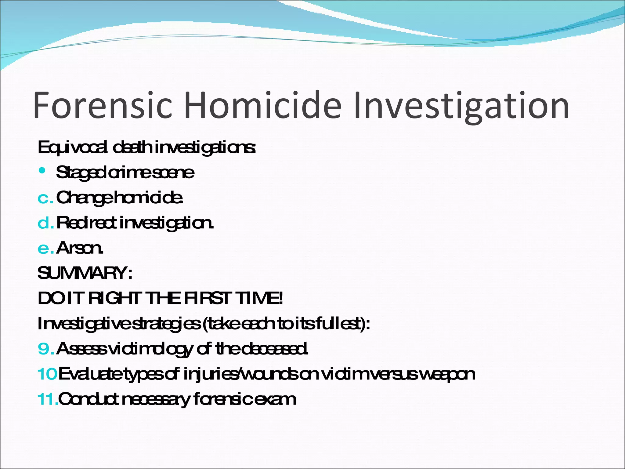 Homicide Chapter 1 Ol | PPT