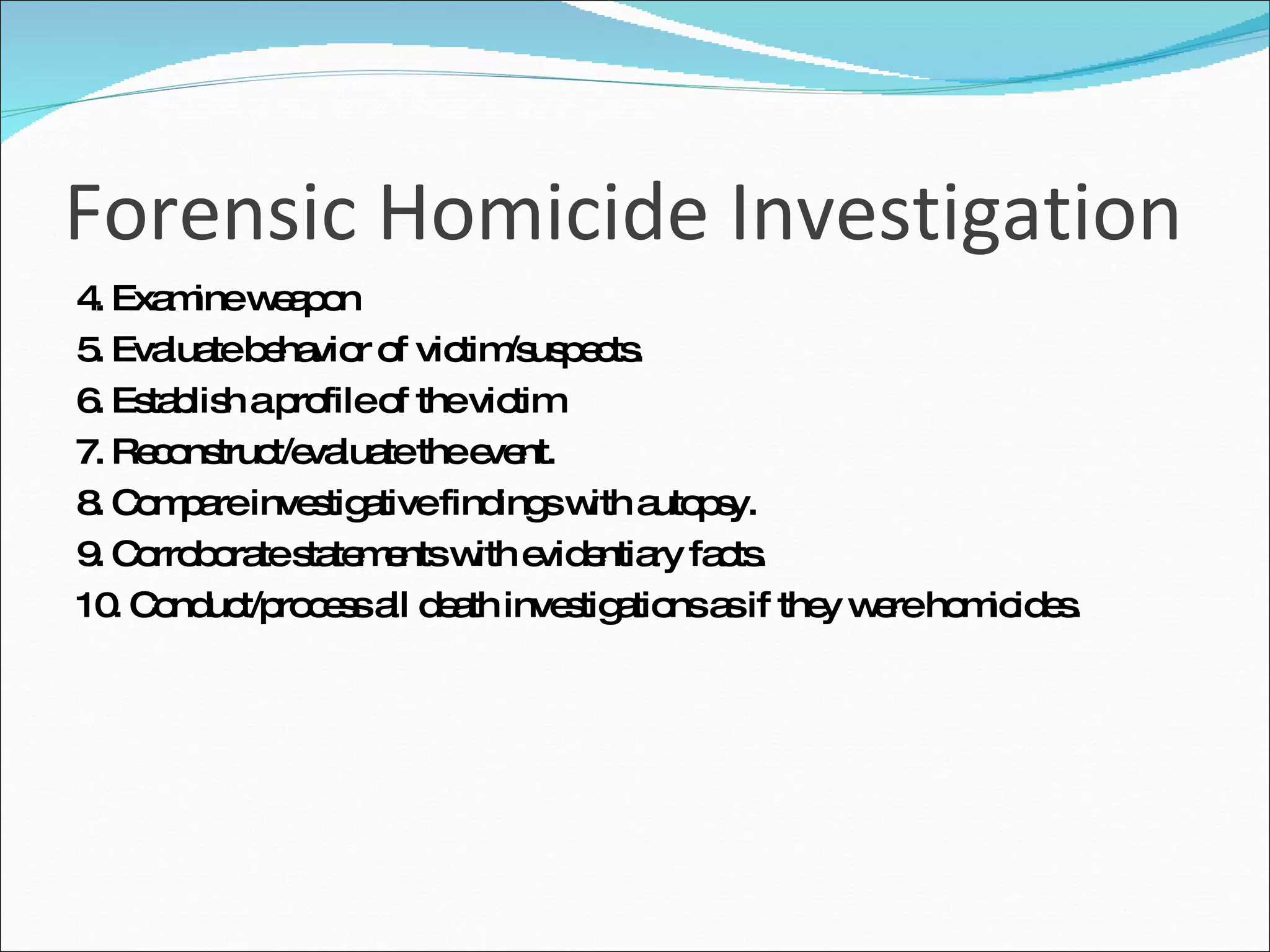 Homicide Chapter 1 Ol | PPT