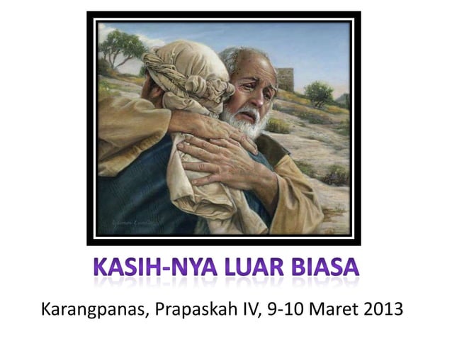 Homili Minggu Prapaskah IV | PPTX