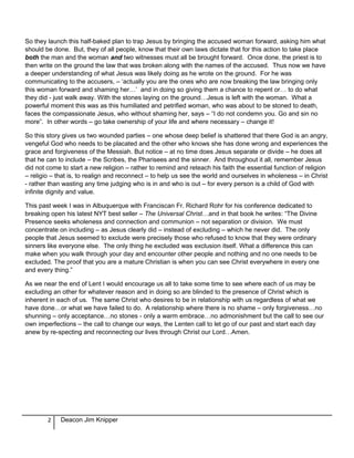 Homily for 5th Sunday in Lent 2019 | PDF