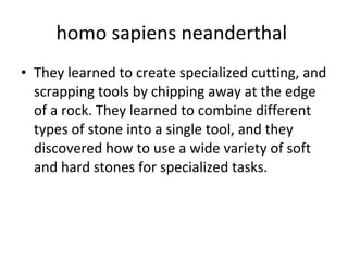Hominid tools | PPT