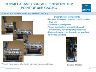 Hommel "Point of Use" Gages | PDF