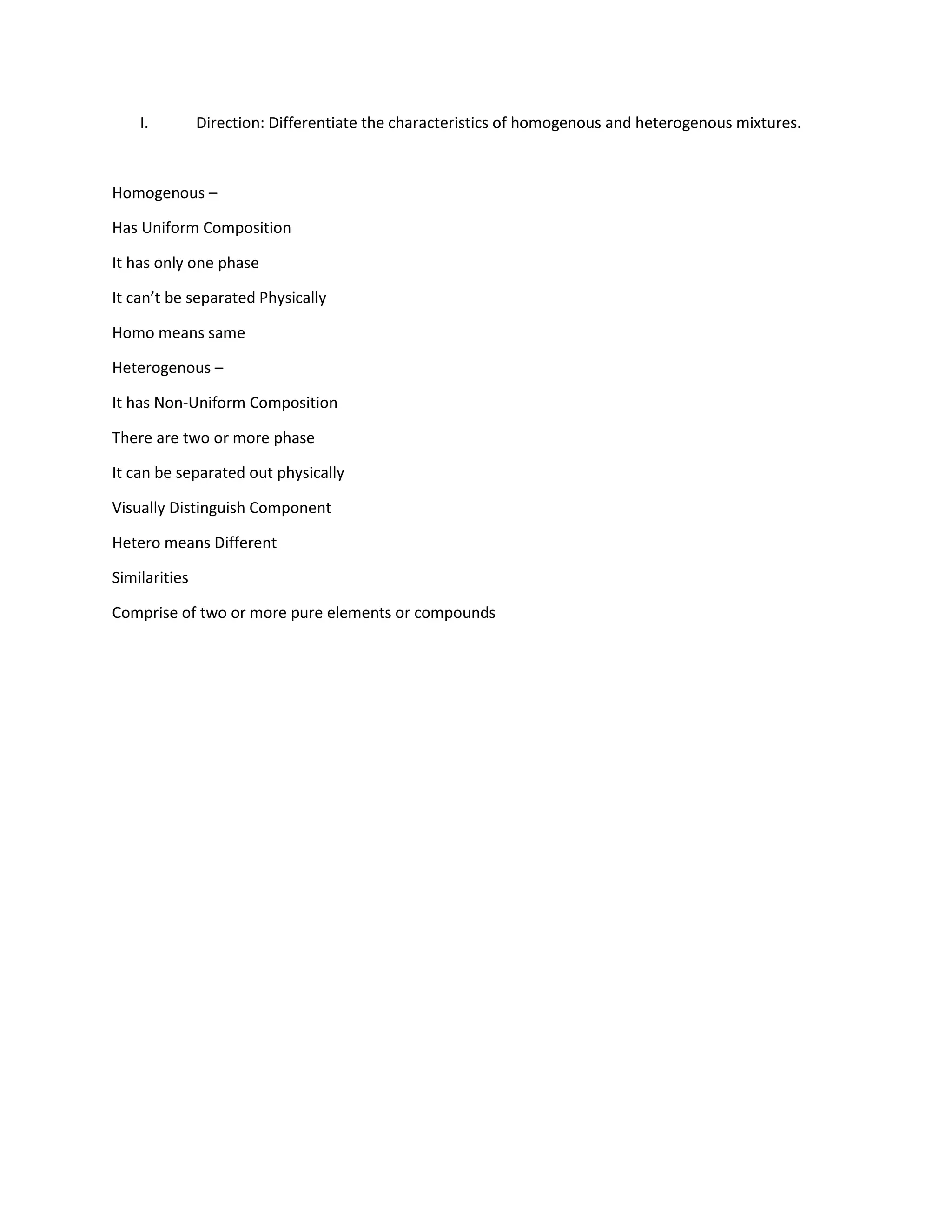 Homogeneous and heterogeneous mixture.Air. Sugar water. Rainwater ...