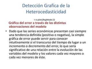Homocedasticidad | PPTX