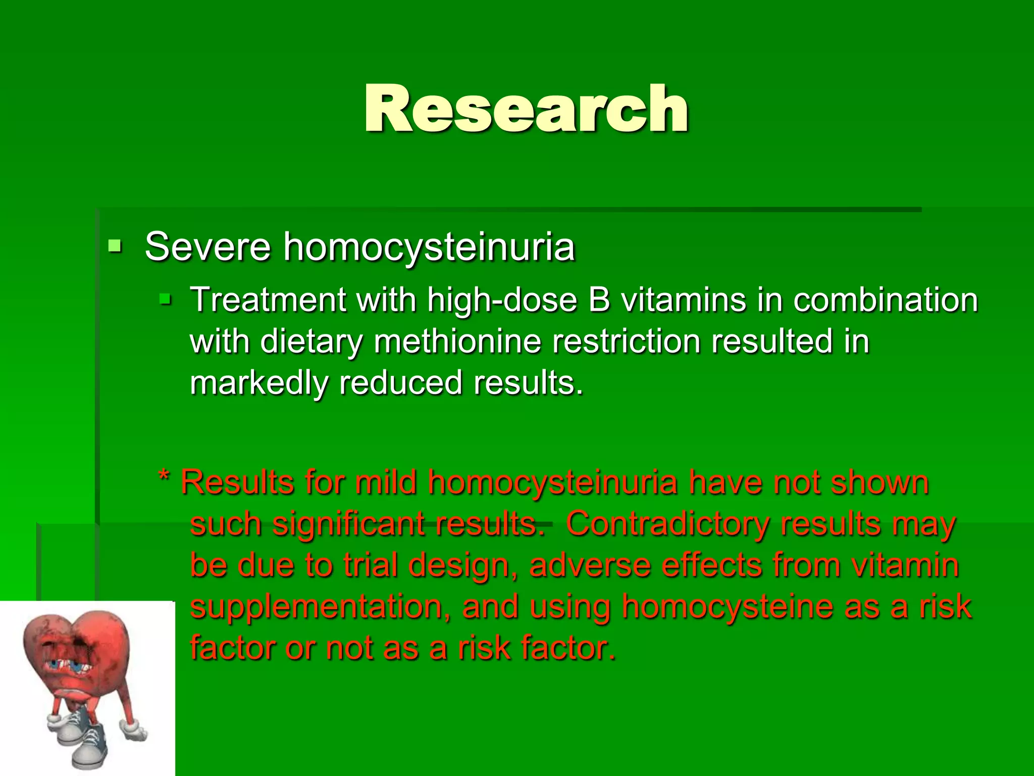 Homocysteine And Cardiovascular Disease | PPT