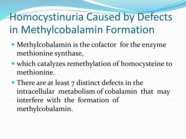 Homocystinuria | PPTX