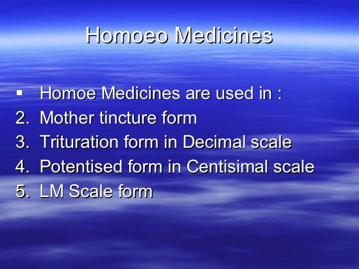 Homoeopathy Introduction