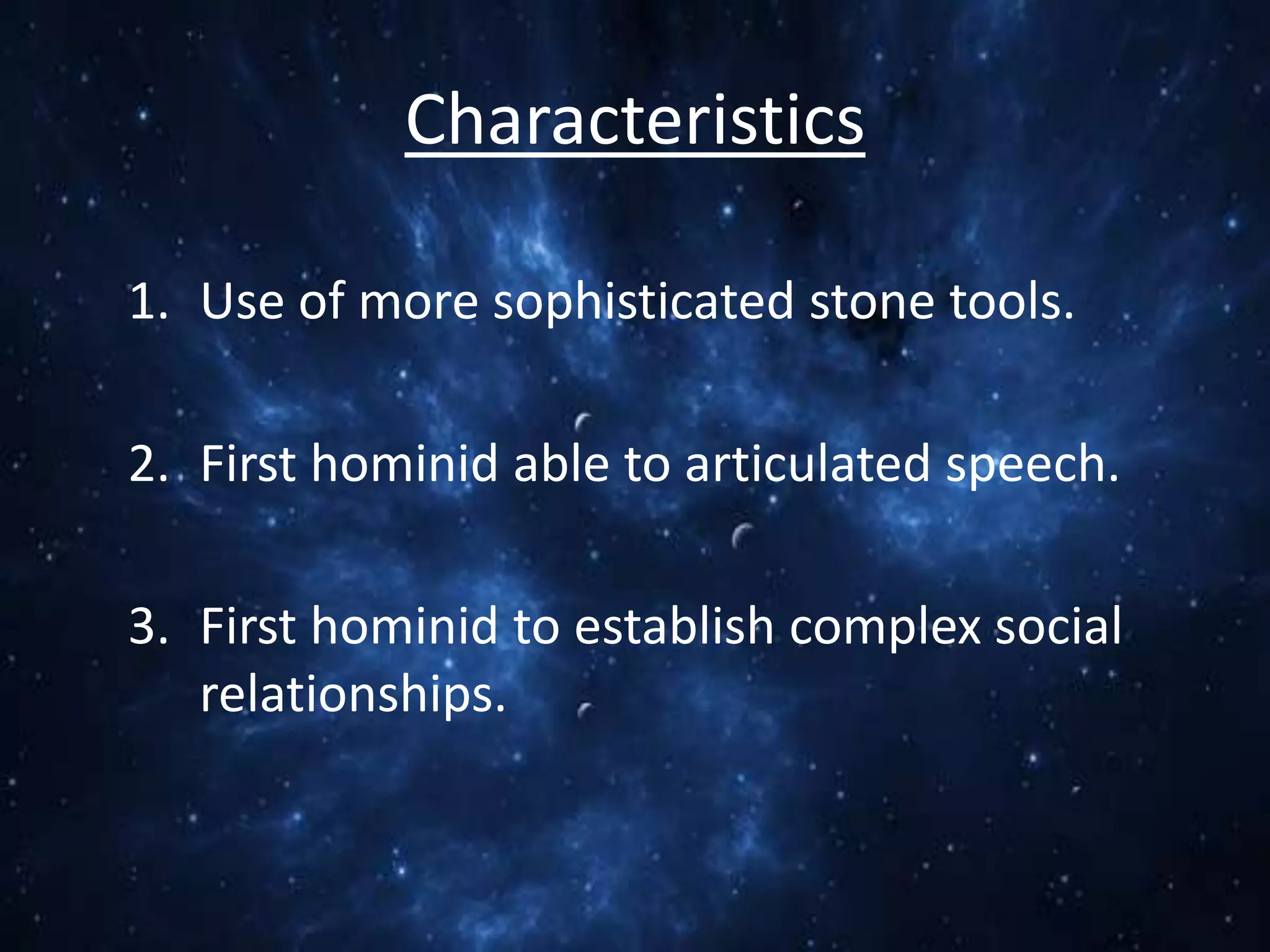 Homo ergaster | PPTX