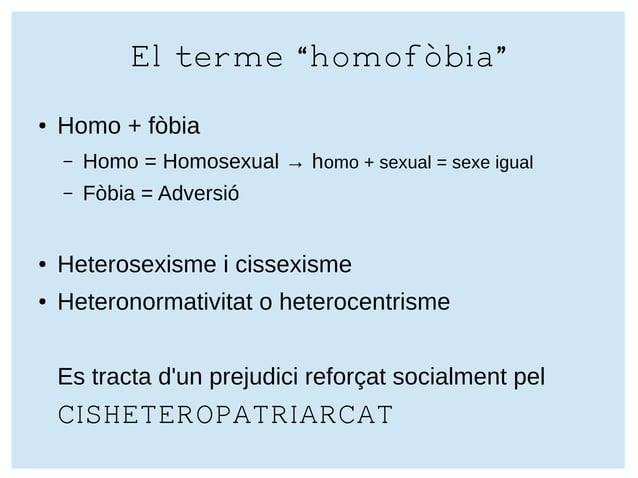 Homofobia | PPT