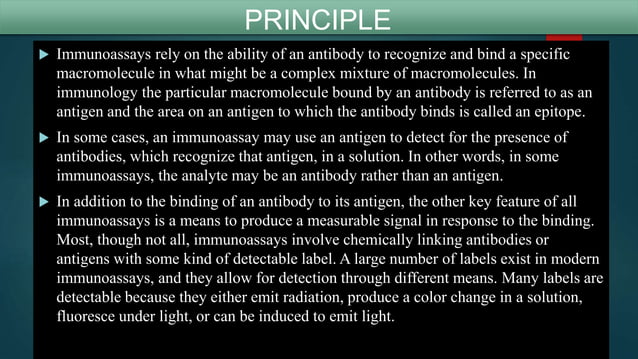 Homogeneous and heterogeneous immunoassay | PPTX | Infectious Diseases ...
