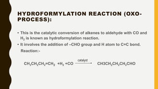 Homogeneous catalysis | PPT