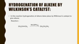 Homogeneous catalysis | PPT