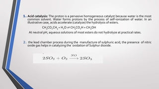 Homogeneous catalysis 2021 | PPTX