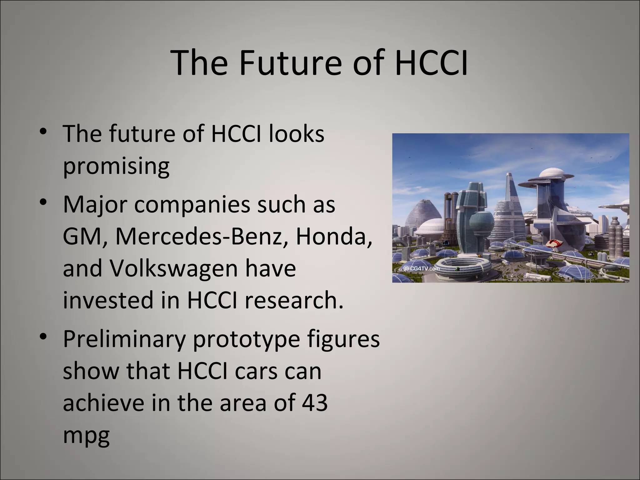 Homogeneous charge compression ignition hcci Engines | PPT