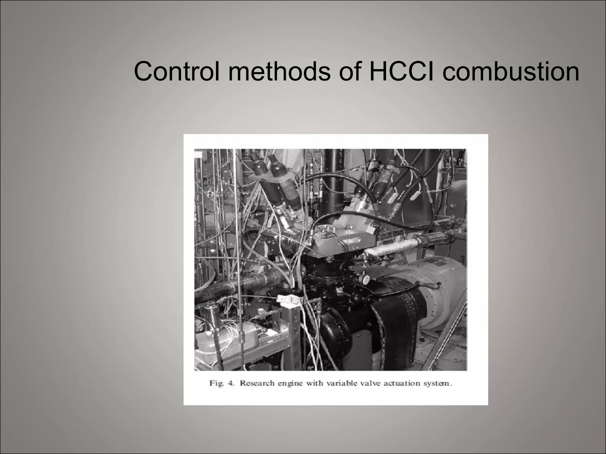 Homogeneous charge compression ignition hcci Engines | PPT