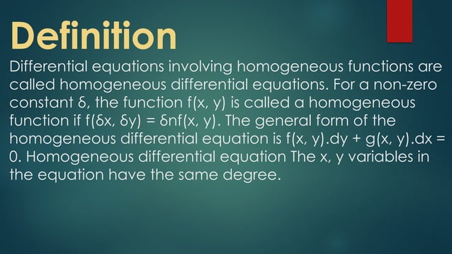 HOMOGENEOUS DIFFERENTIAL LINEAR EQUATION.pptx
