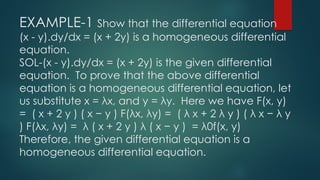 HOMOGENEOUS DIFFERENTIAL LINEAR EQUATION.pptx