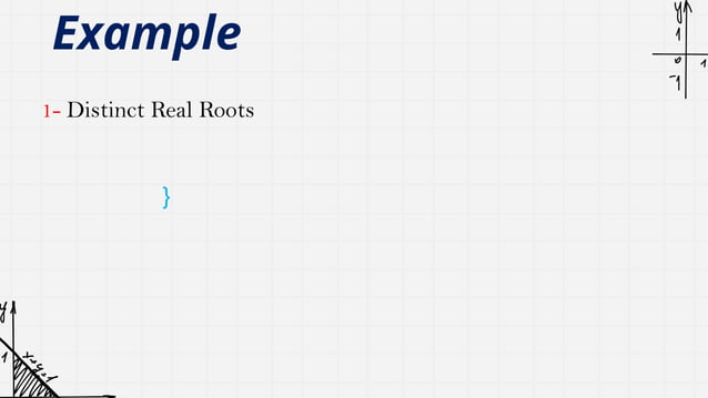 Homogeneous Linear Differential Equations Pptx