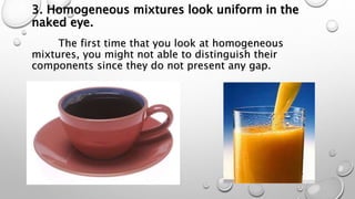 Homogeneous mixture | PPTX