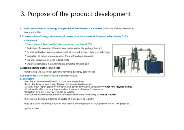 Machine Converting Waste Plastics into Oil | PPT