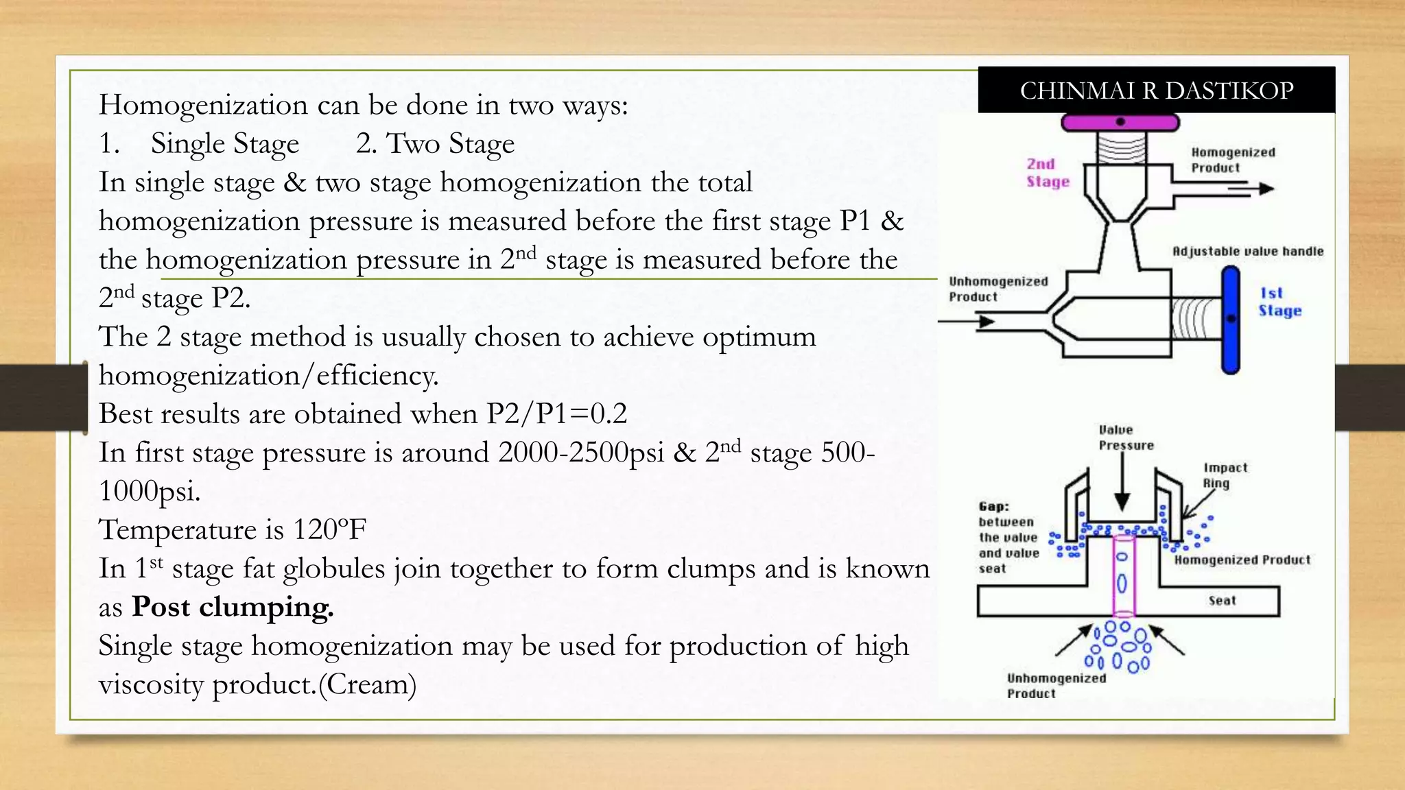 Homogenization of Milk | PPTX