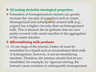 Homogenization | PPTX