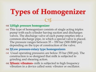Homogenization | PPTX
