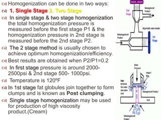 Homogenization | PPTX