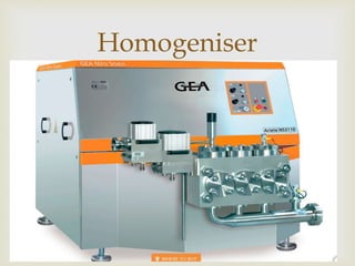 Homogenization | PPTX
