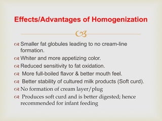 Homogenization | PPTX