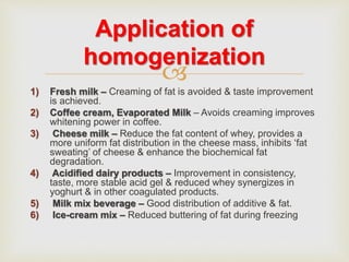 Homogenization | PPTX